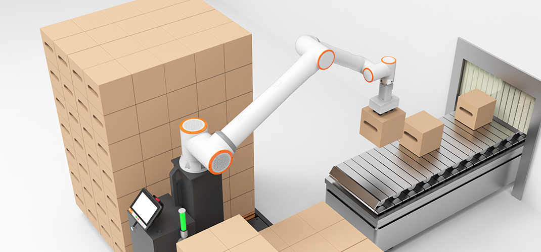 Palletizing - Industrial application - Collaborative robots_Robot control system_FR series-FAIR ...