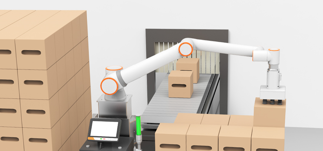 Palletizing - Industrial application - Collaborative robots_Robot ...